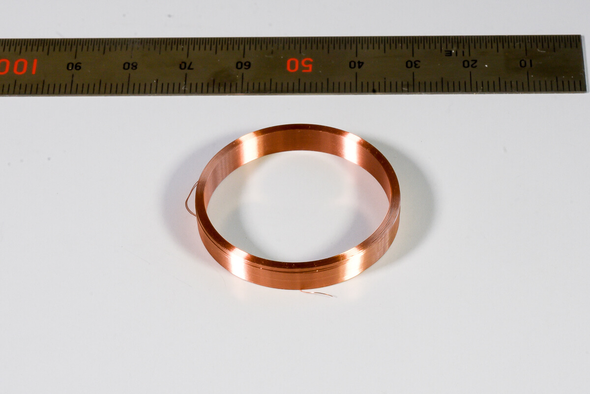 Circular coil with air core coils